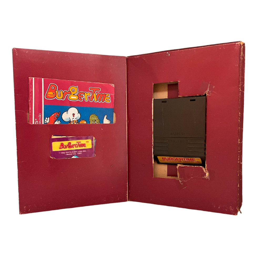 Jogo BurgerTime - Intellivision - MeuGameUsado