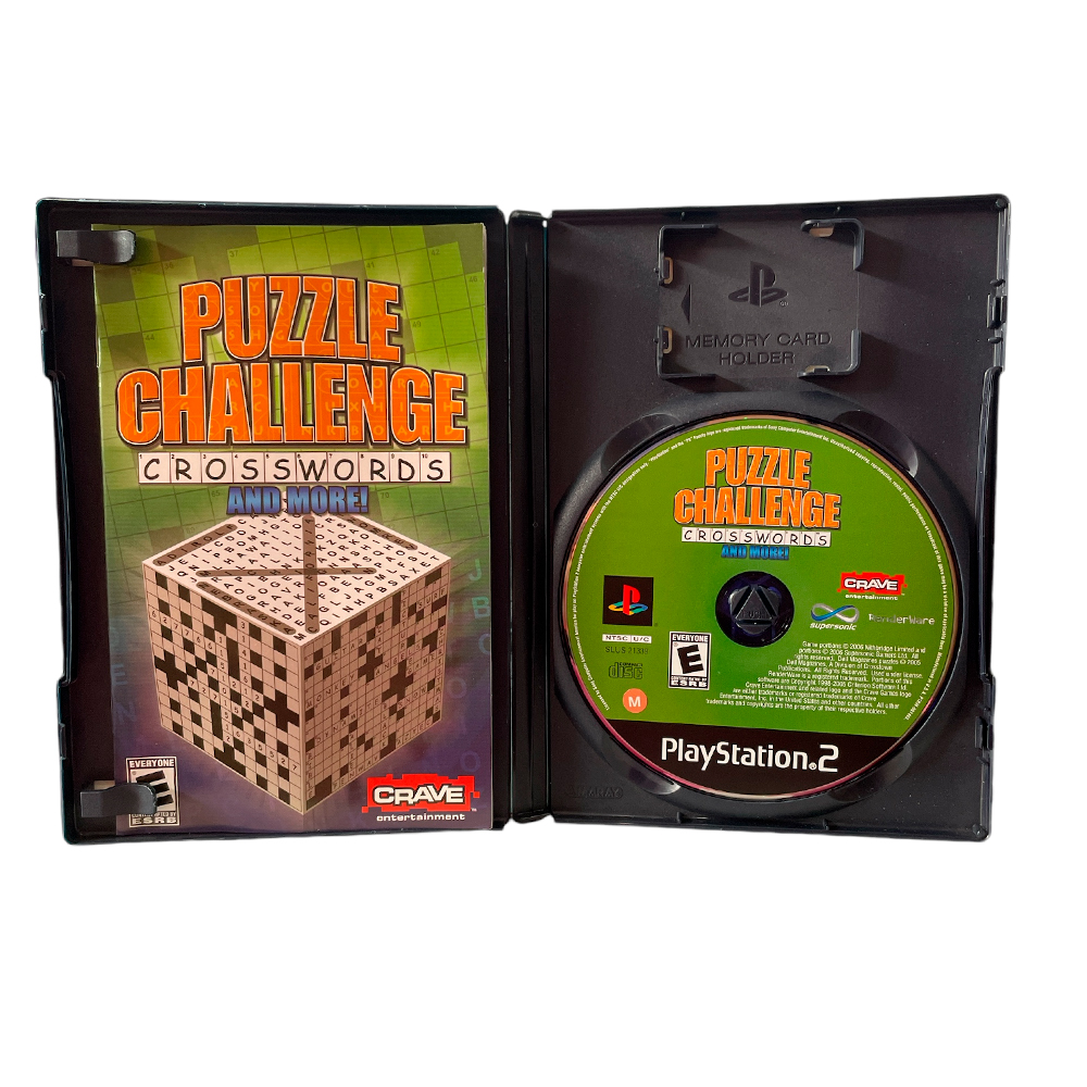 Jogo Puzzle Challenge: Crosswords And More! - PS2 - MeuGameUsado
