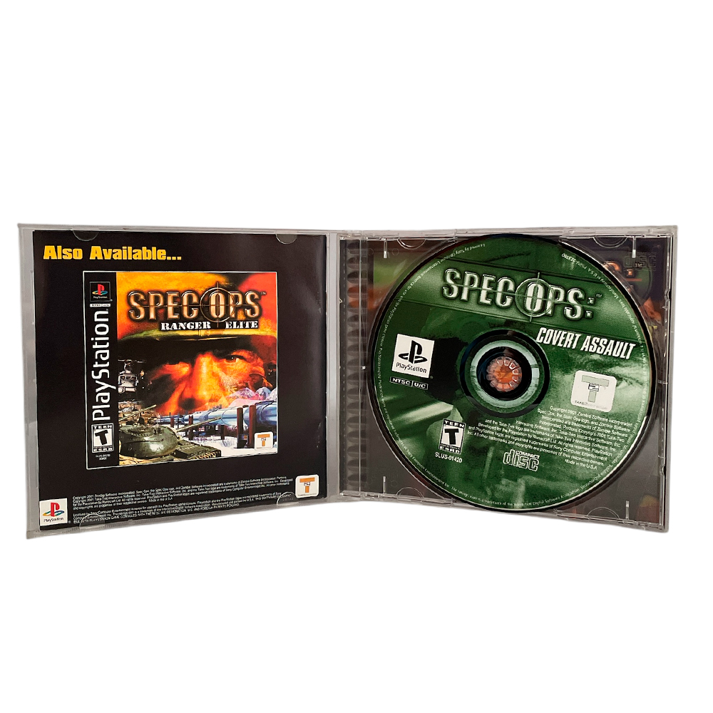 Jogo Spec Ops: Covert Assault - PS1 - MeuGameUsado