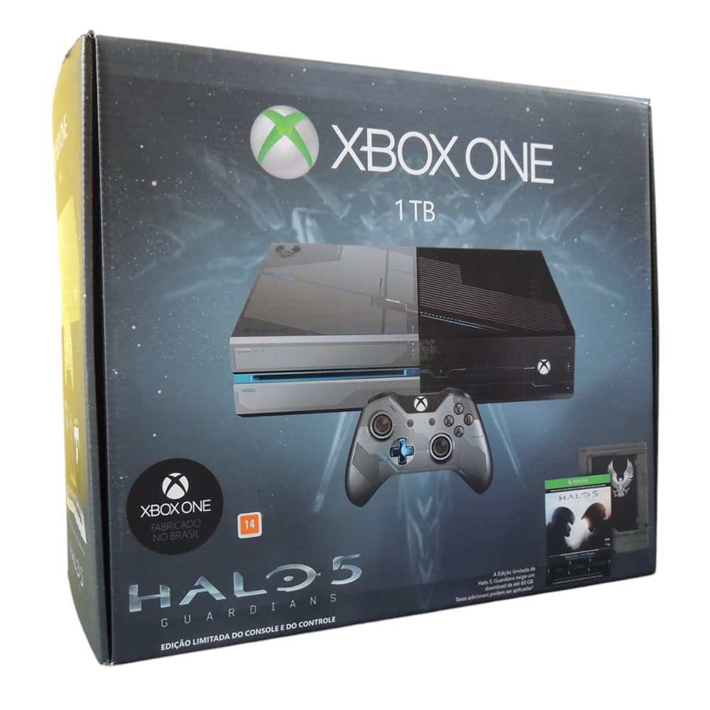 Console Xbox One Fat 1TB(Halo 5: Guardians Limited Edition)- Microsoft ...