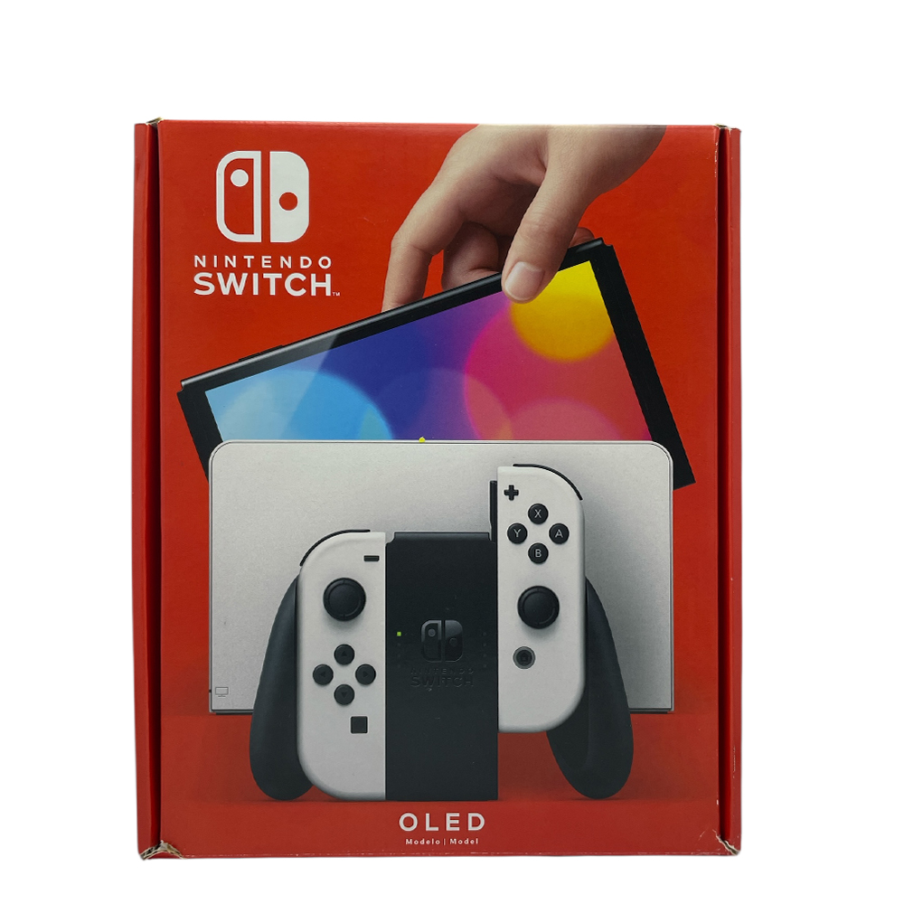 Console Nintendo Switch OLED Branco/Preto - Nintendo - MeuGameUsado