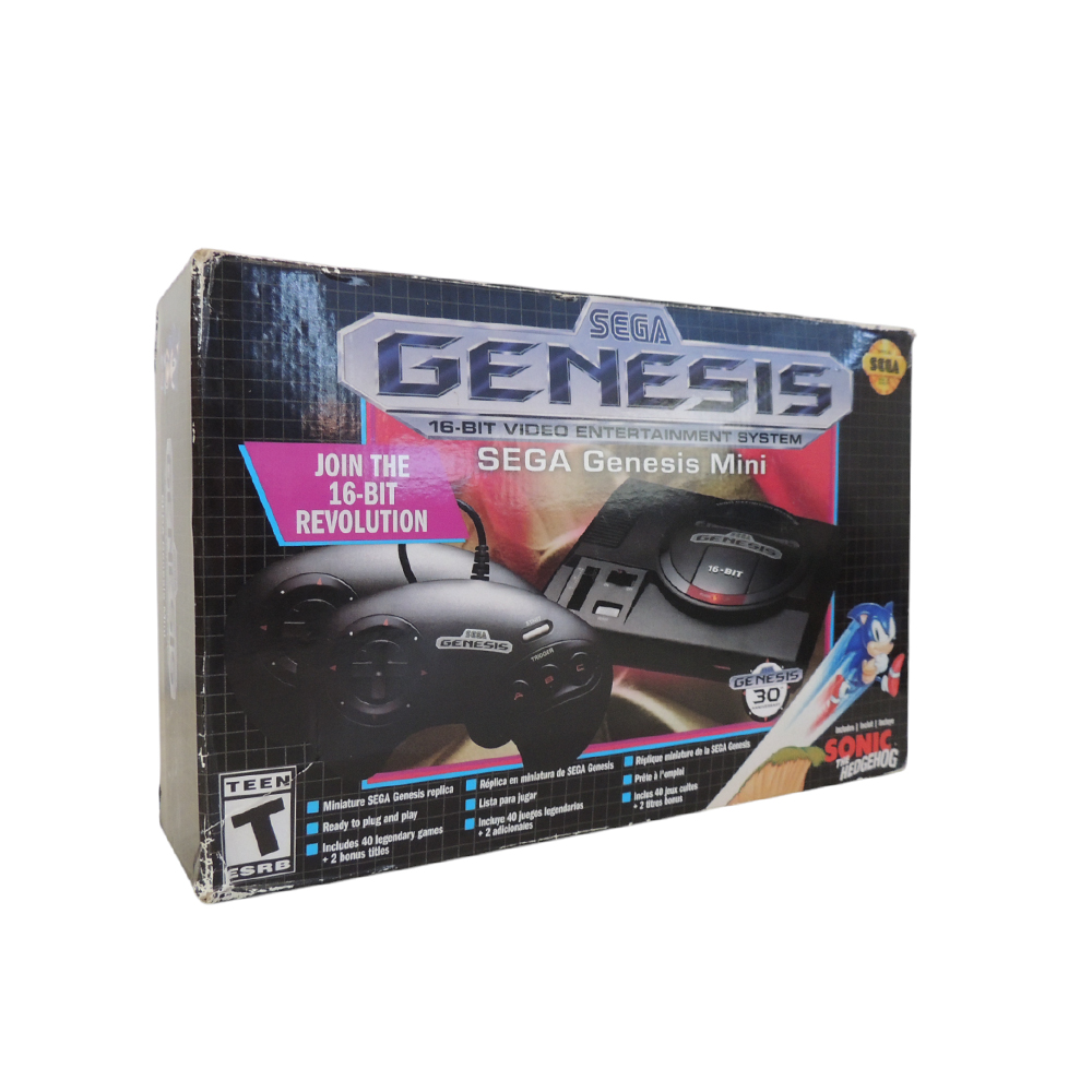Console Mega Drive 16 Bit Mini - Sega - MeuGameUsado