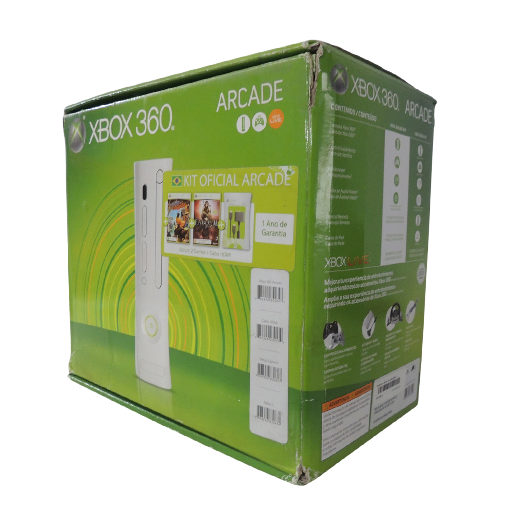 Console Xbox 360 FAT - Microsoft - MeuGameUsado