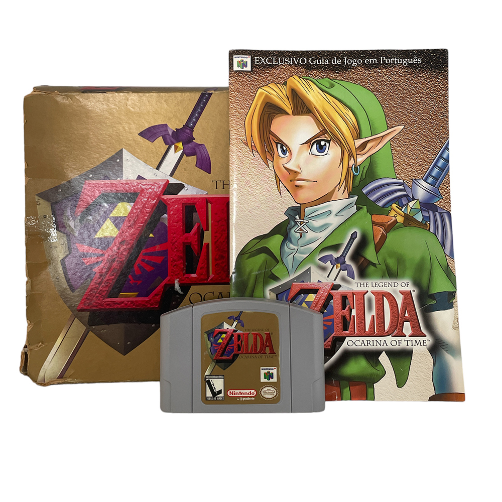Jogo The Legend Of Zelda Ocarina Of Time Collector Edition N64