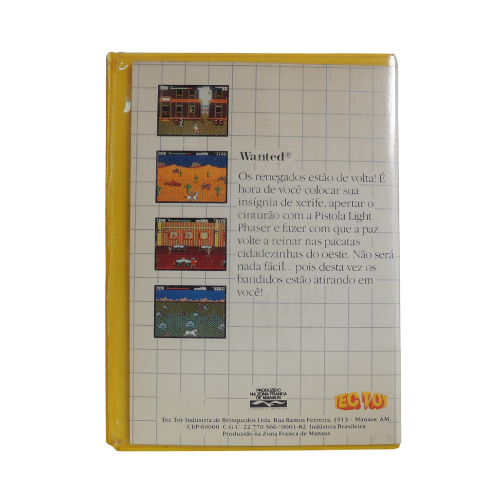 Jogo Wanted - Master System - MeuGameUsado