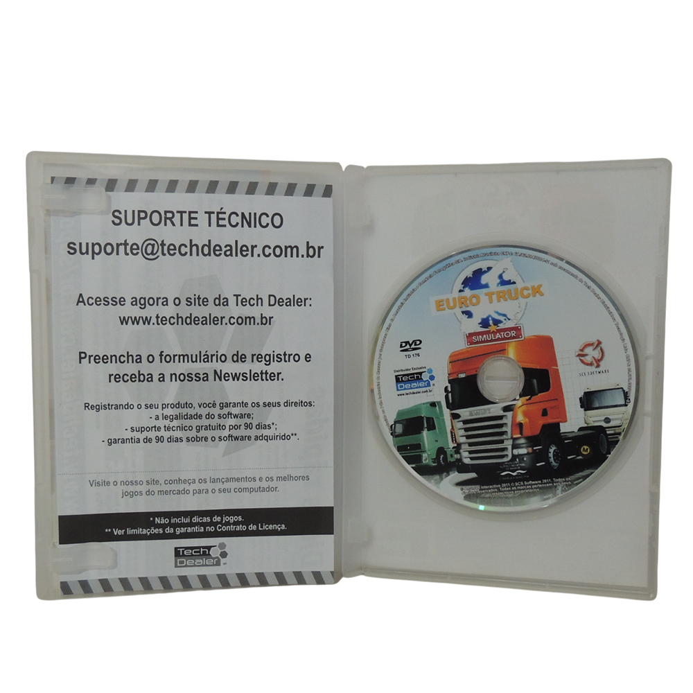 Jogo Euro Truck Simulator - PC (Gold Edition) - MeuGameUsado