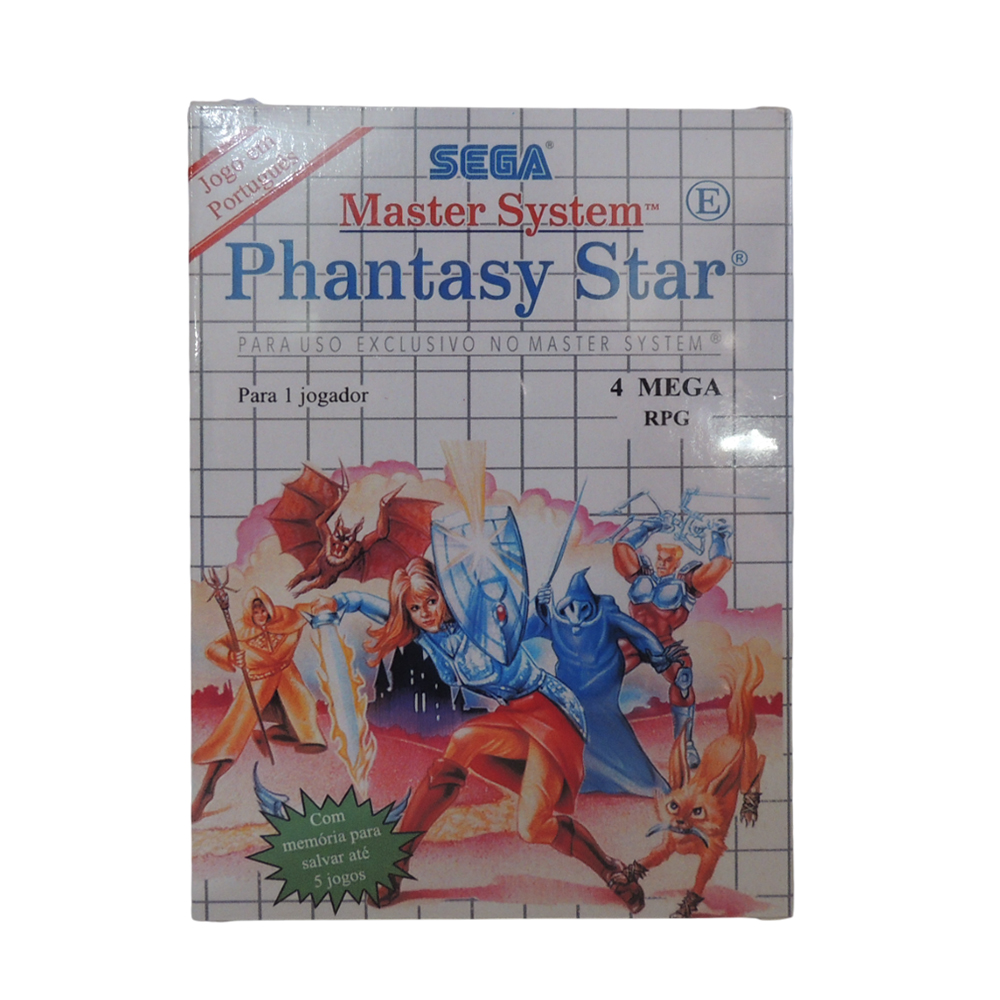 Jogo Phantasy Star - Master System (REPRO) - MeuGameUsado