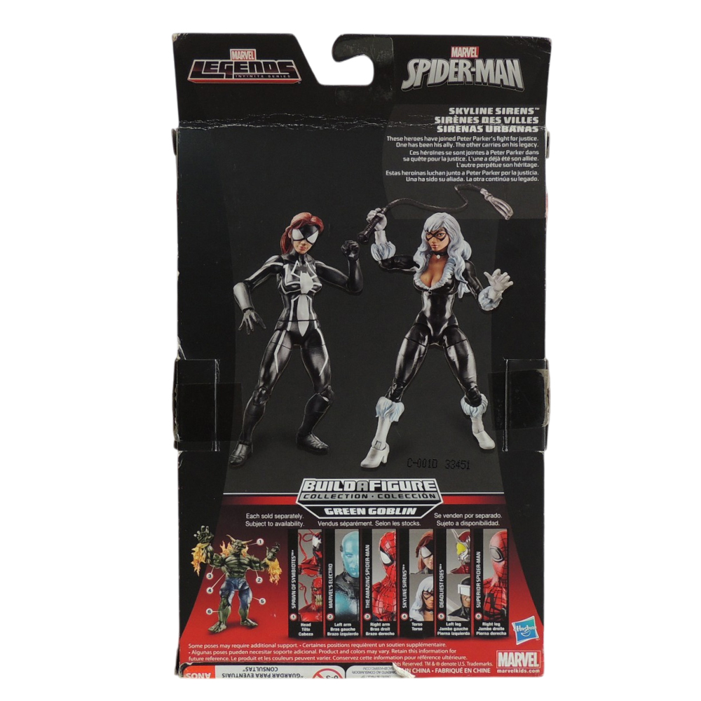 Action Figure Marvel Legends Infinite Series: Skyline Sirens Black Cat ...