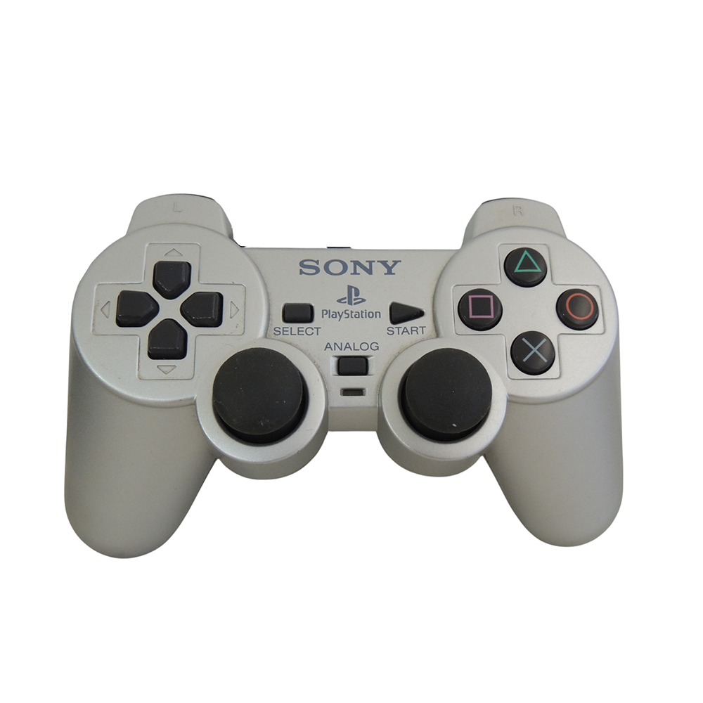 Console PlayStation 2 Slim Prata (DESBLOQUEADO) - Sony - MeuGameUsado