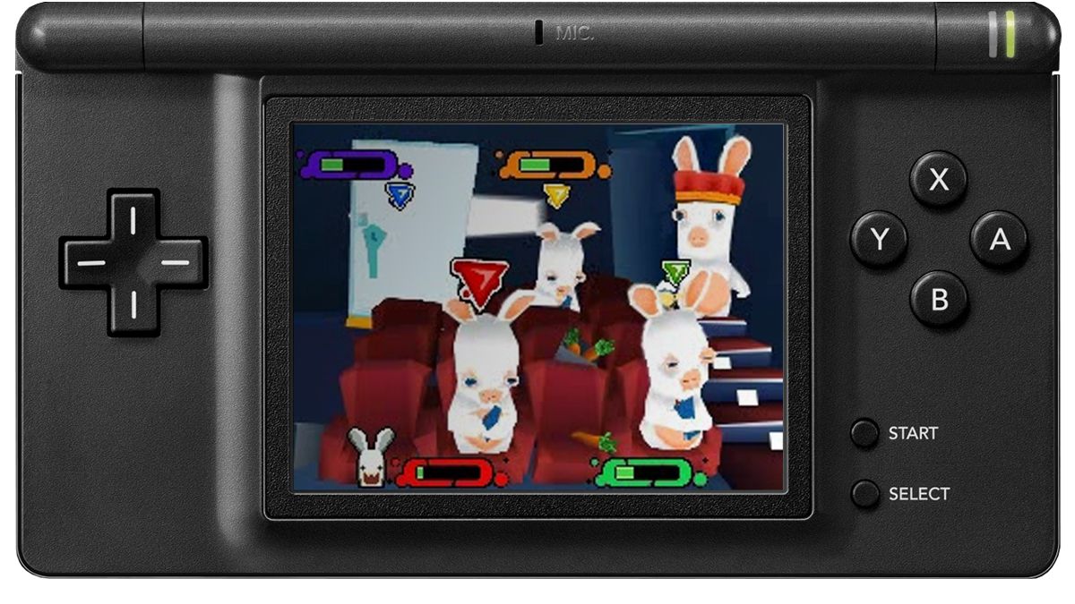 Jogo Rayman Raving Rabbids 2 - DS - MeuGameUsado