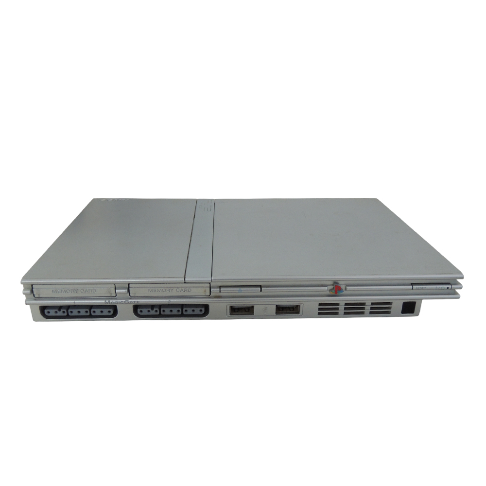Console PlayStation 2 Slim Prata - Sony - MeuGameUsado