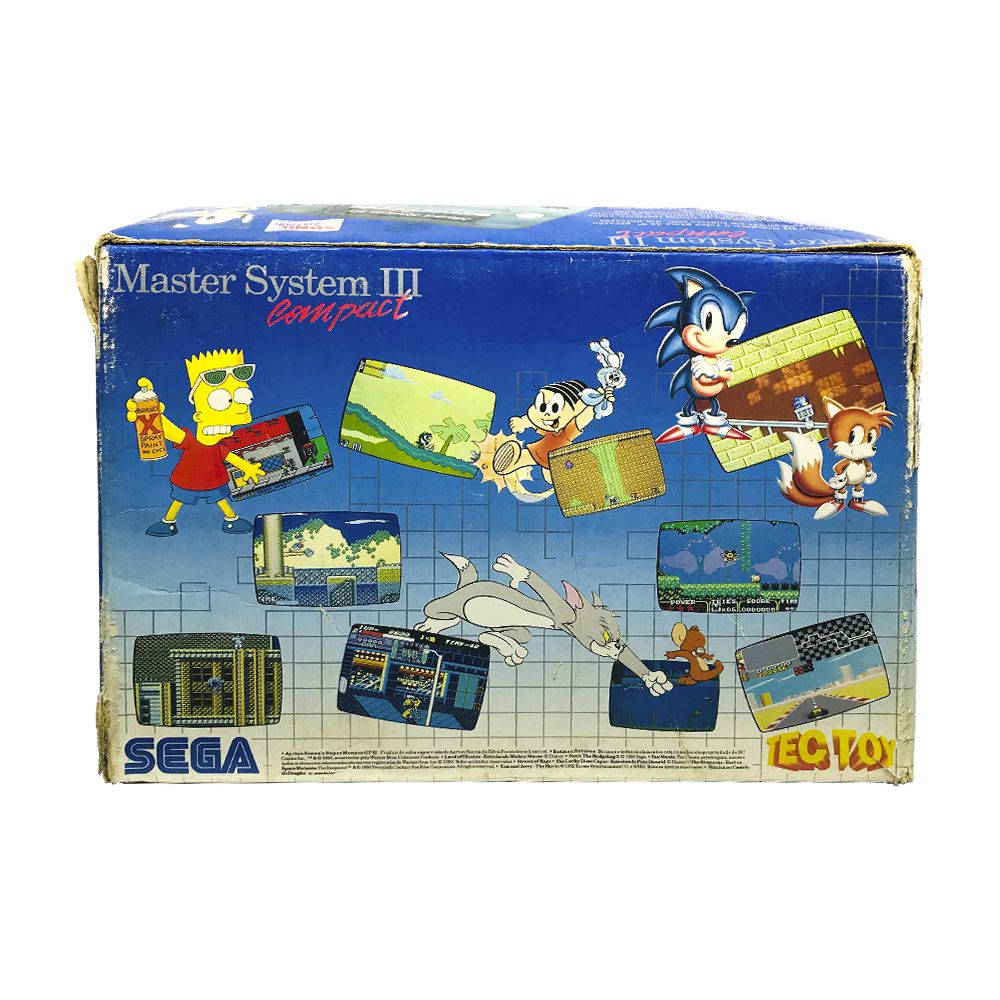 Console Master System 3 Compact - Sega - MeuGameUsado