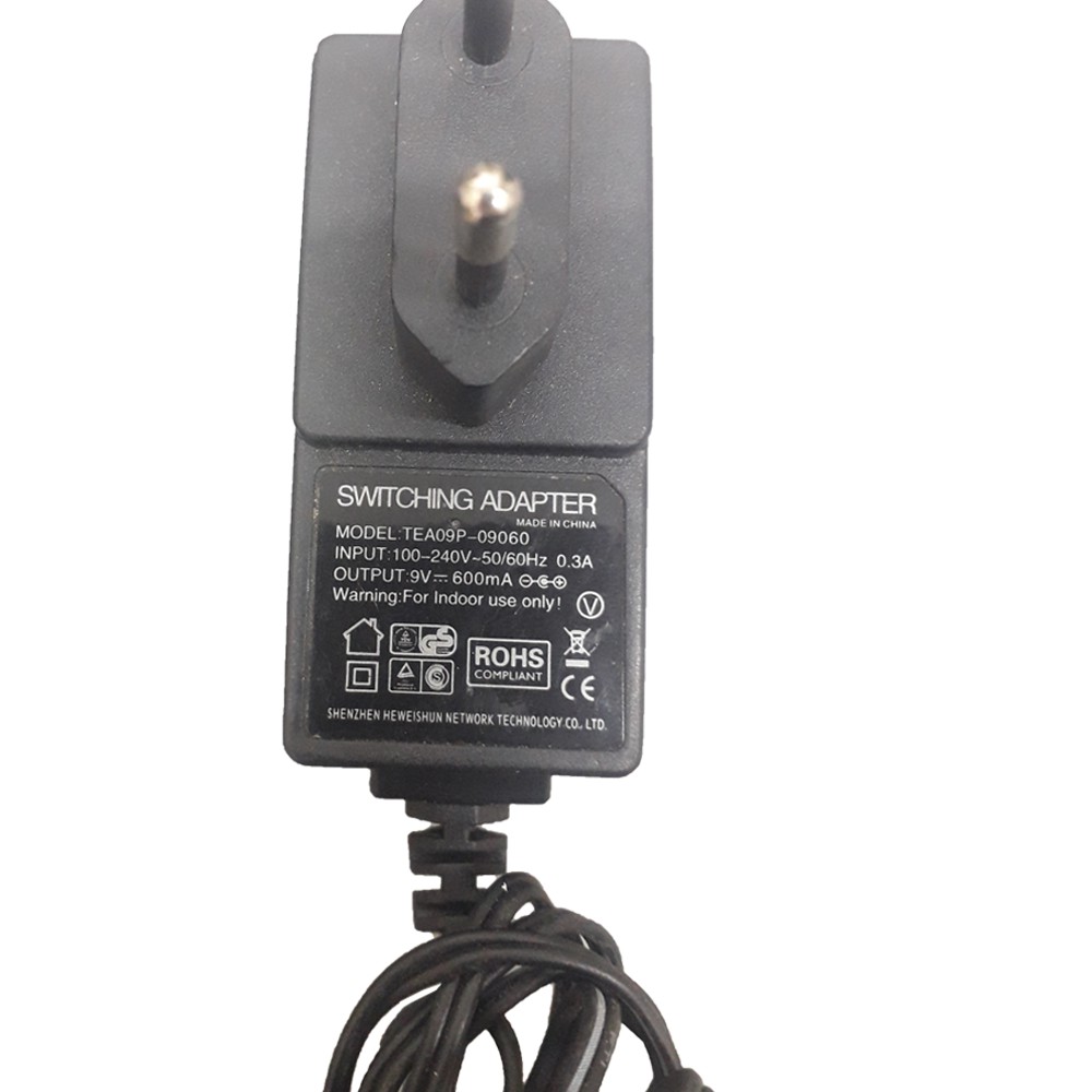 FONTE DE ALIMENTAÇÃO 9V 0,6a - Loja de cooler, fontes e suprimentos de ...