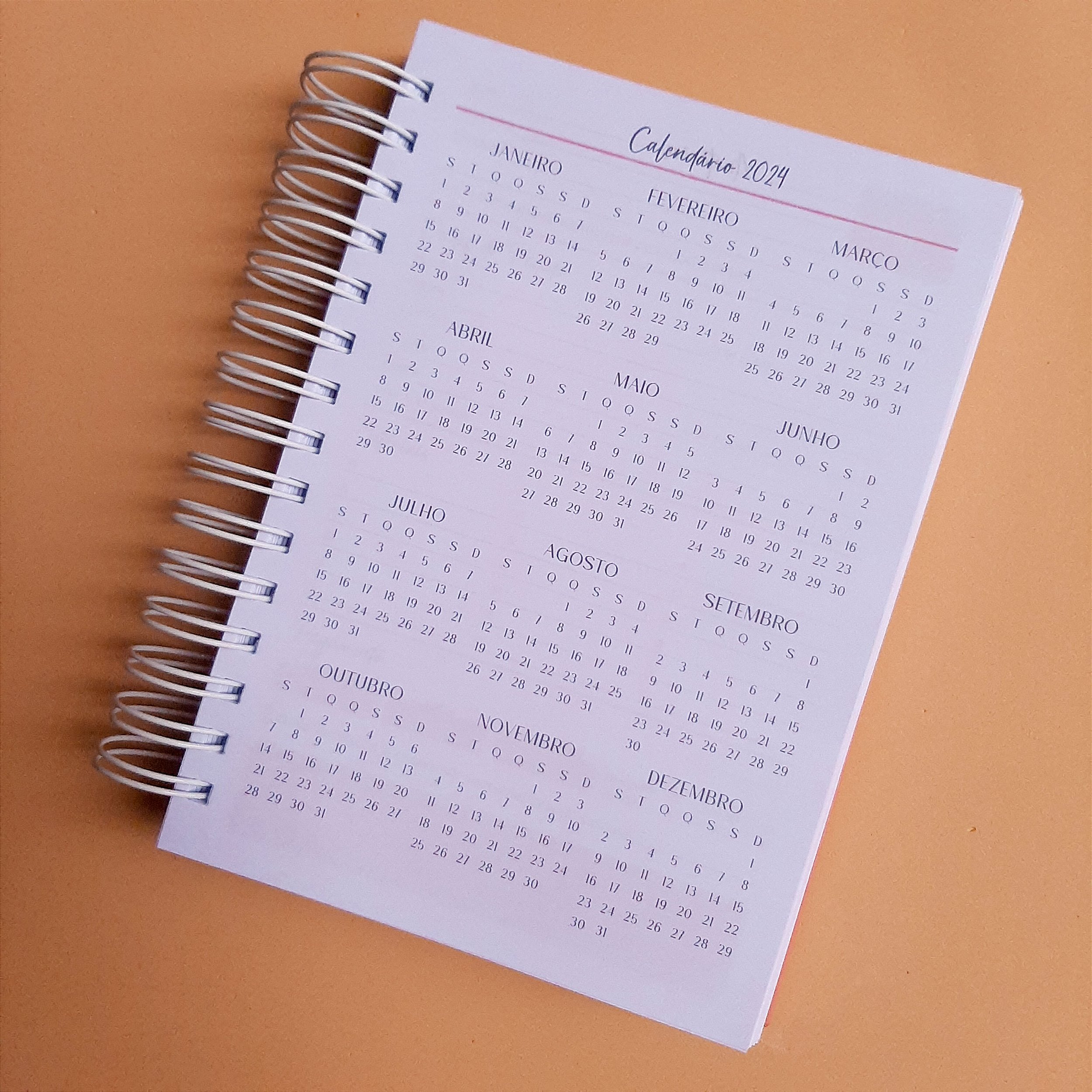 Agenda de Pedidos Bolsa Crochê - Gileade Encadernação Produtiva