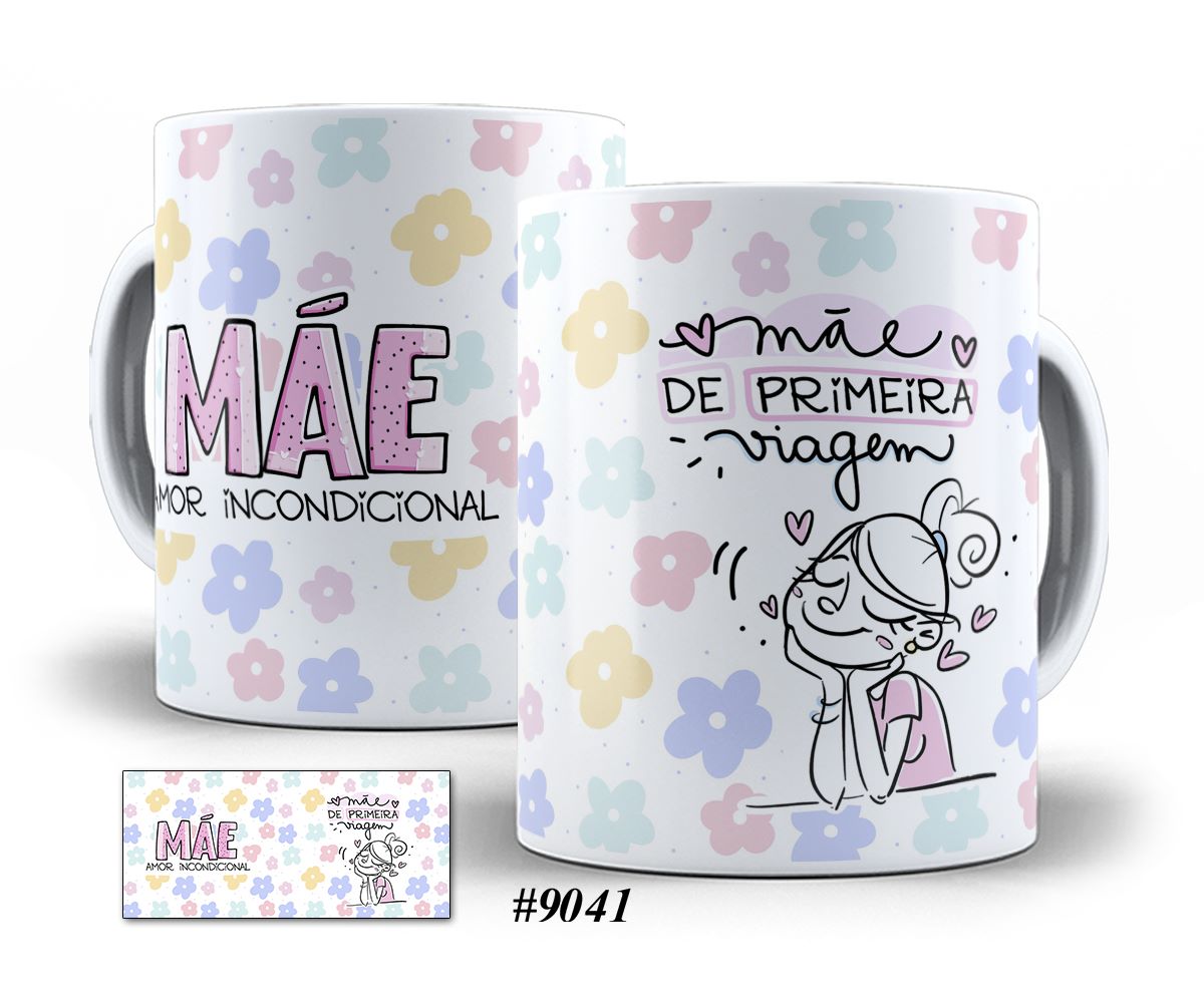Caneca Dia das Mães - Gicalli