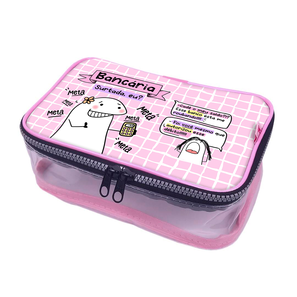 Estojo Box Flork Bancária 100 pens Gicalli - Gicalli
