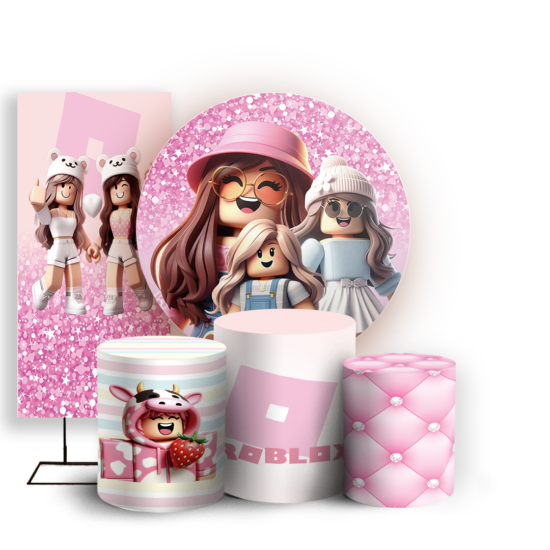 KIT Redondo Trio e Faixa - Roblox Rosa - Sublimado 3D - Sublitex ... KIT Redondo Trio e Faixa - Roblox Rosa - Sublimado 3D - Sublitex ...