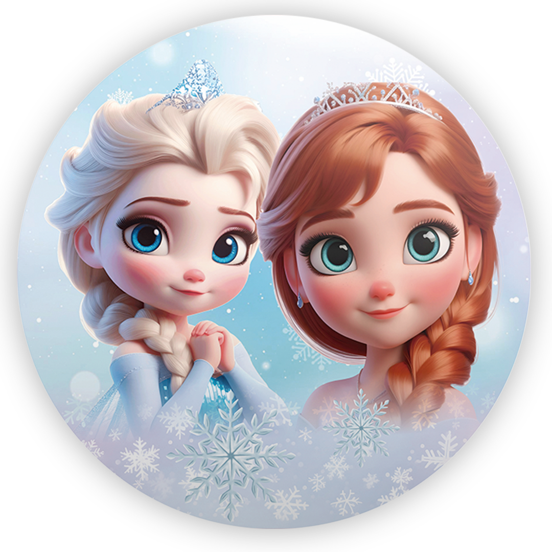 Mini Painel - Frozen - Sublimado 3D - Sublitex painéis
