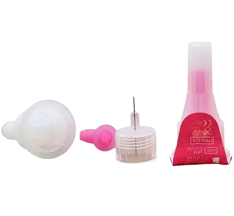 Agulha Para Caneta De Insulina 4mm X 32g Ultra Fina Caixa C100 Unidades Medix Cirúrgica