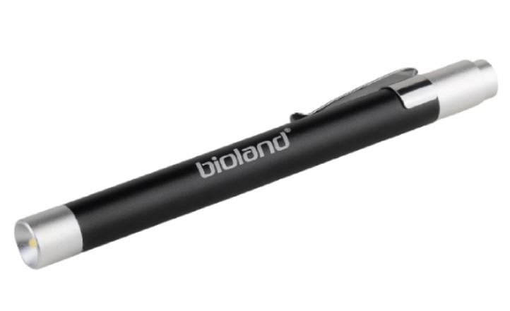 Lanterna Clinica Alumínio Preta Em Led - Bioland - Cirúrgica Salutar ...