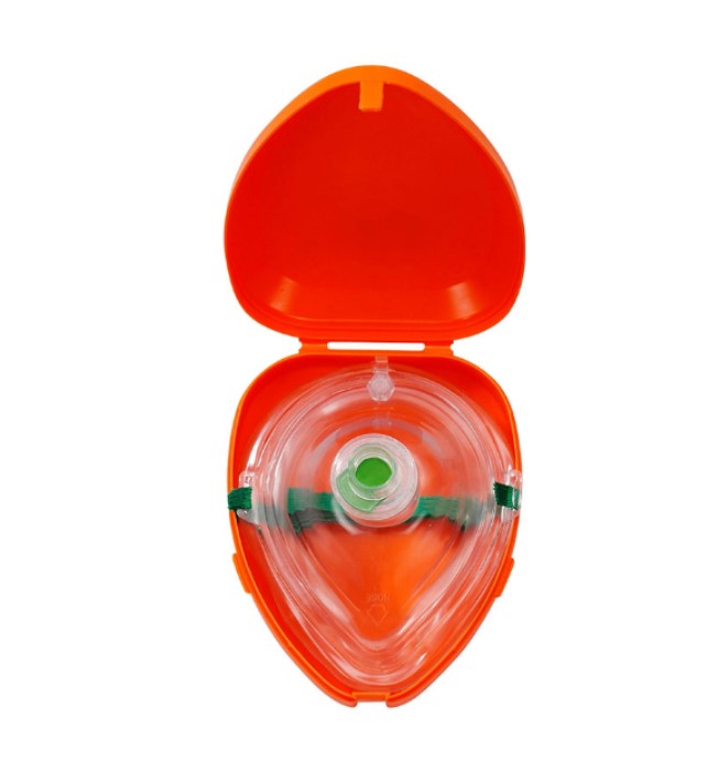 Máscara Pocket Mask Com Válvula RCP Ressuscitadora - MD - Cirúrgica ...