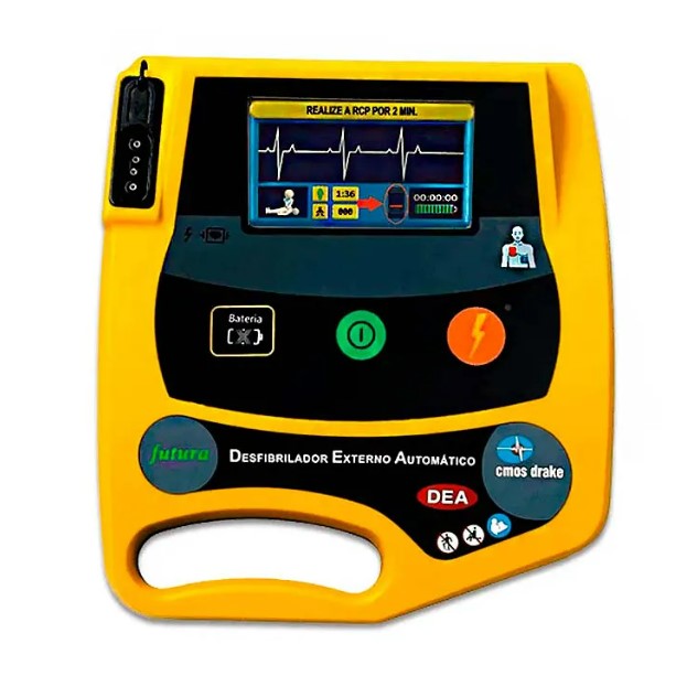 Desfibrilador Externo Automático DEA Life 400 Futura - CMOS DRAKE - Cirúrgica Salutar | Produtos ...