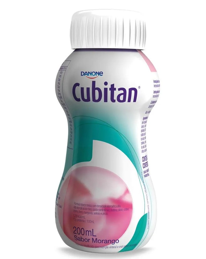 Cubitan Suplemento Morango 200ml - Danone - Cirúrgica Salutar ...