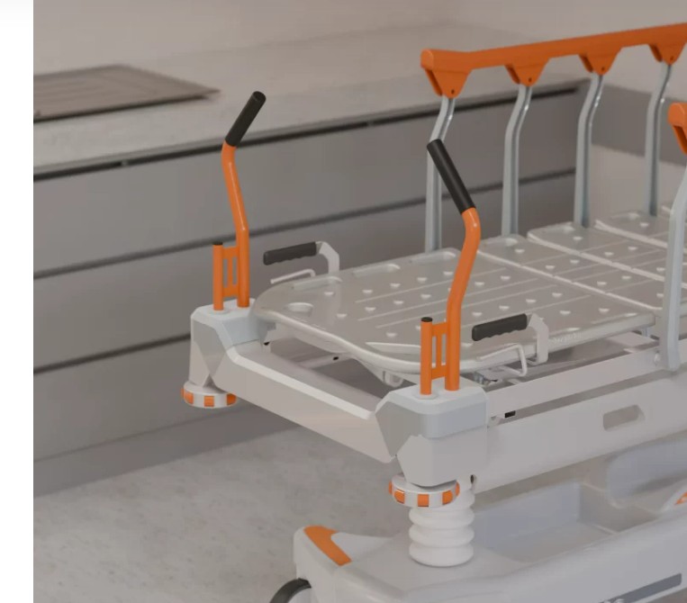 Carro Maca MT 416 Maca Diamond Care - Meta Hospitalar - Cirúrgica ...