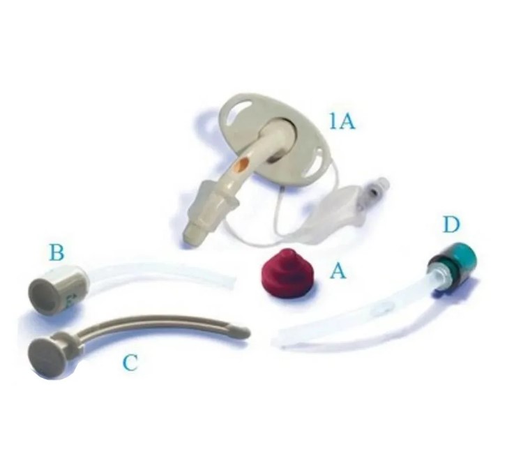 Cânula de Traqueostomia Shiley 8.0 (FEN) Fenestrada Com Balão ...