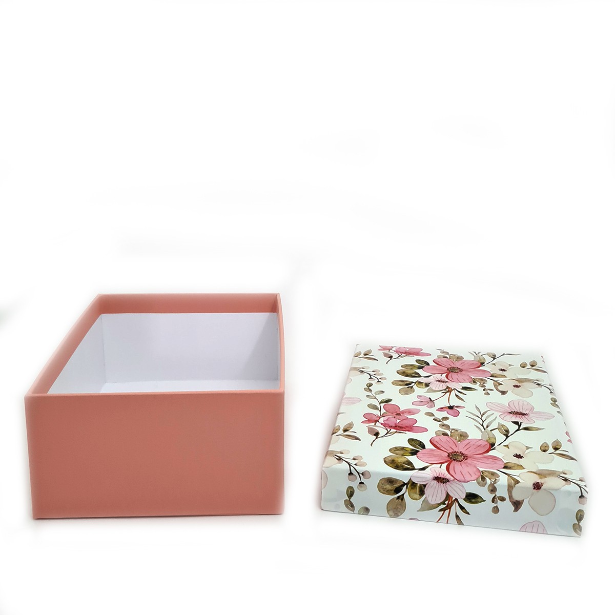 Caixa de presente Estampada cartonada 20x15x8 Floral Fidji - CraftImbui