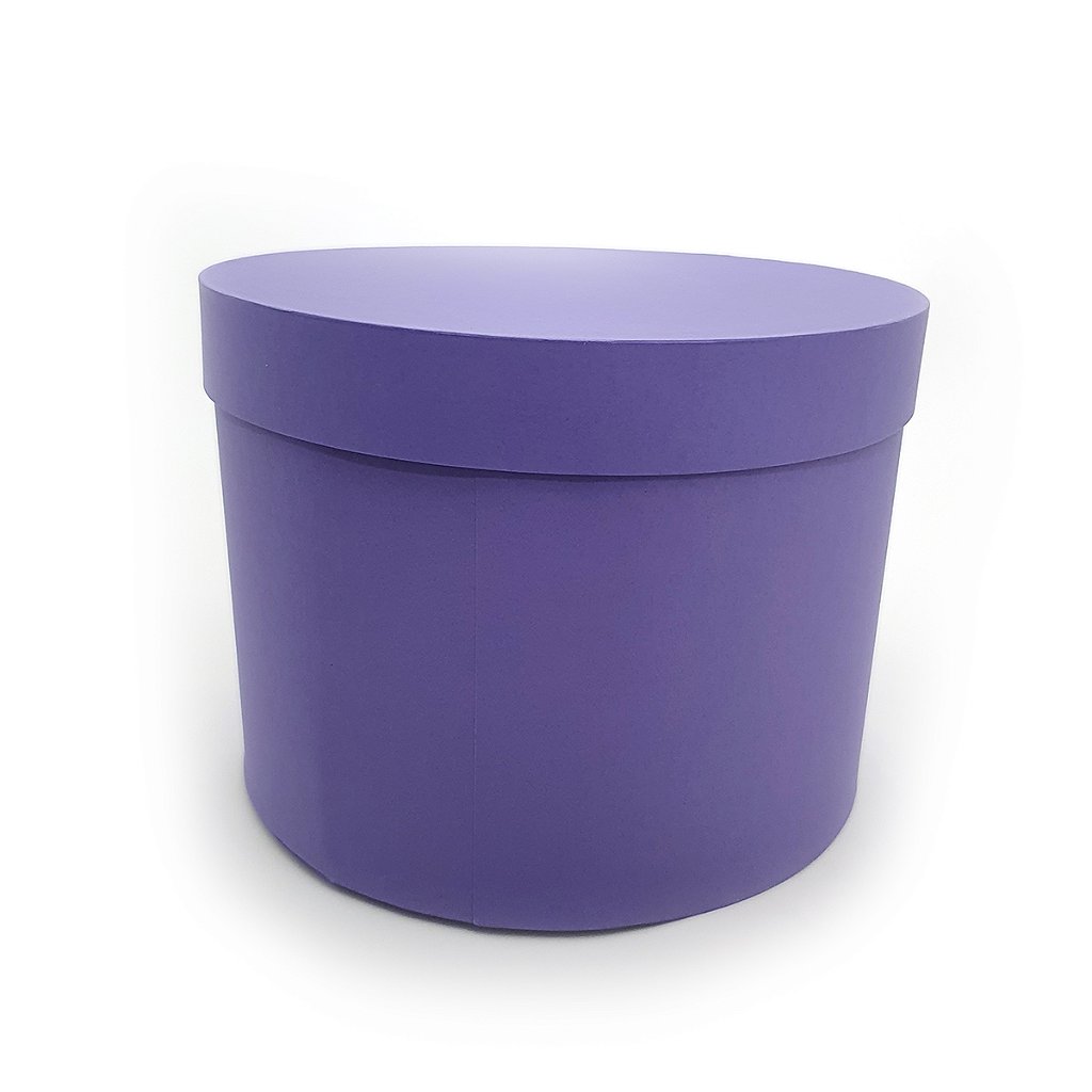 Caixa Redonda 15x20 Box Luxo Flores Presentes Cartonada - CraftImbui