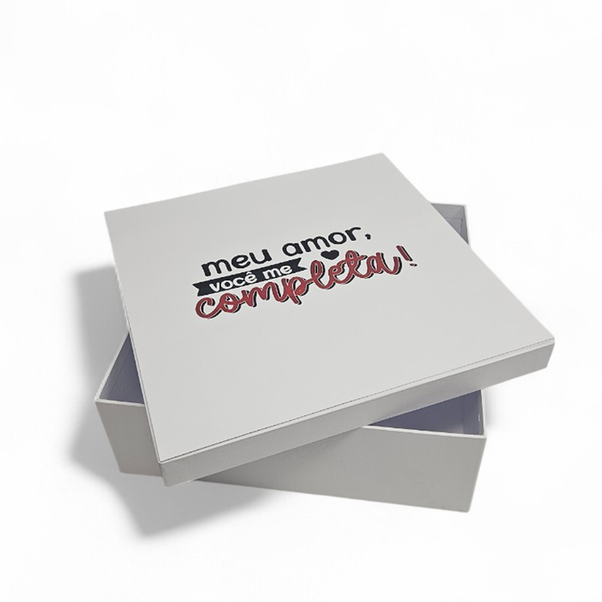 Caixa de Presente 15x20x8 Cartonada com Mensagem 1 Namorado - CraftImbui