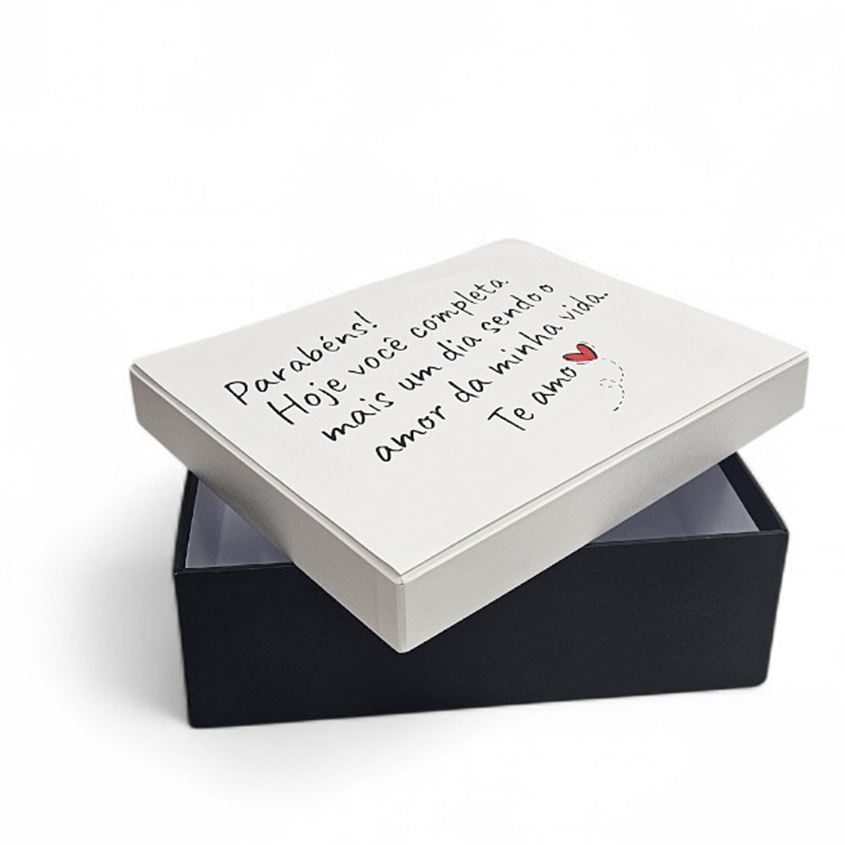 Caixa de Presente 15x20x8 Cartonada com Mensagem 2 Parabens - CraftImbui