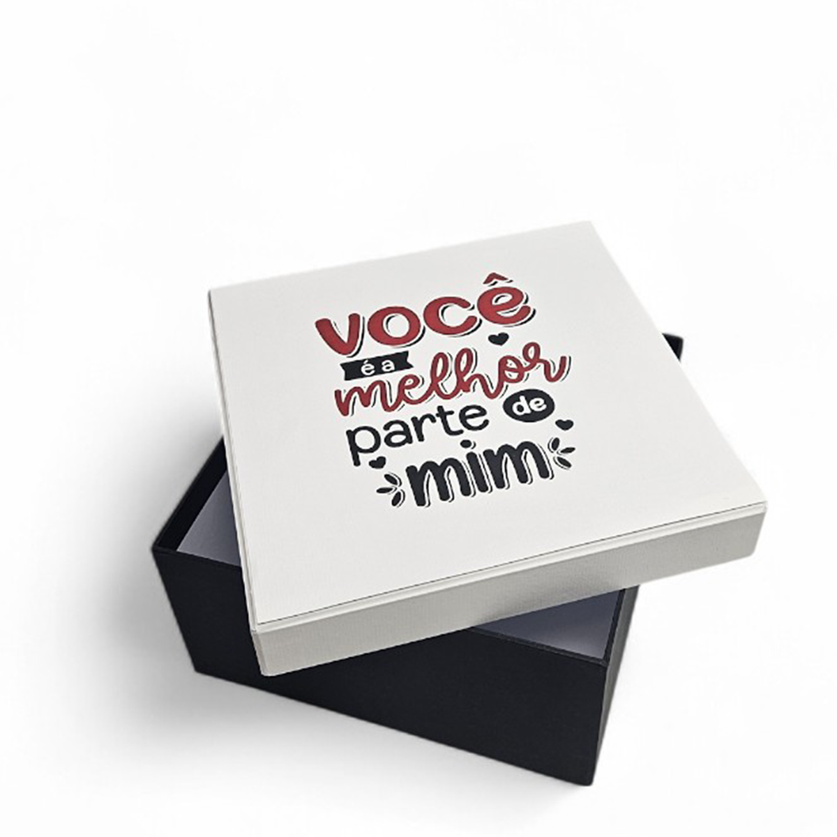 Caixa de Presente 15x20x8 Cartonada Mensagem 4 Vc Melhor Parte de Mim ...
