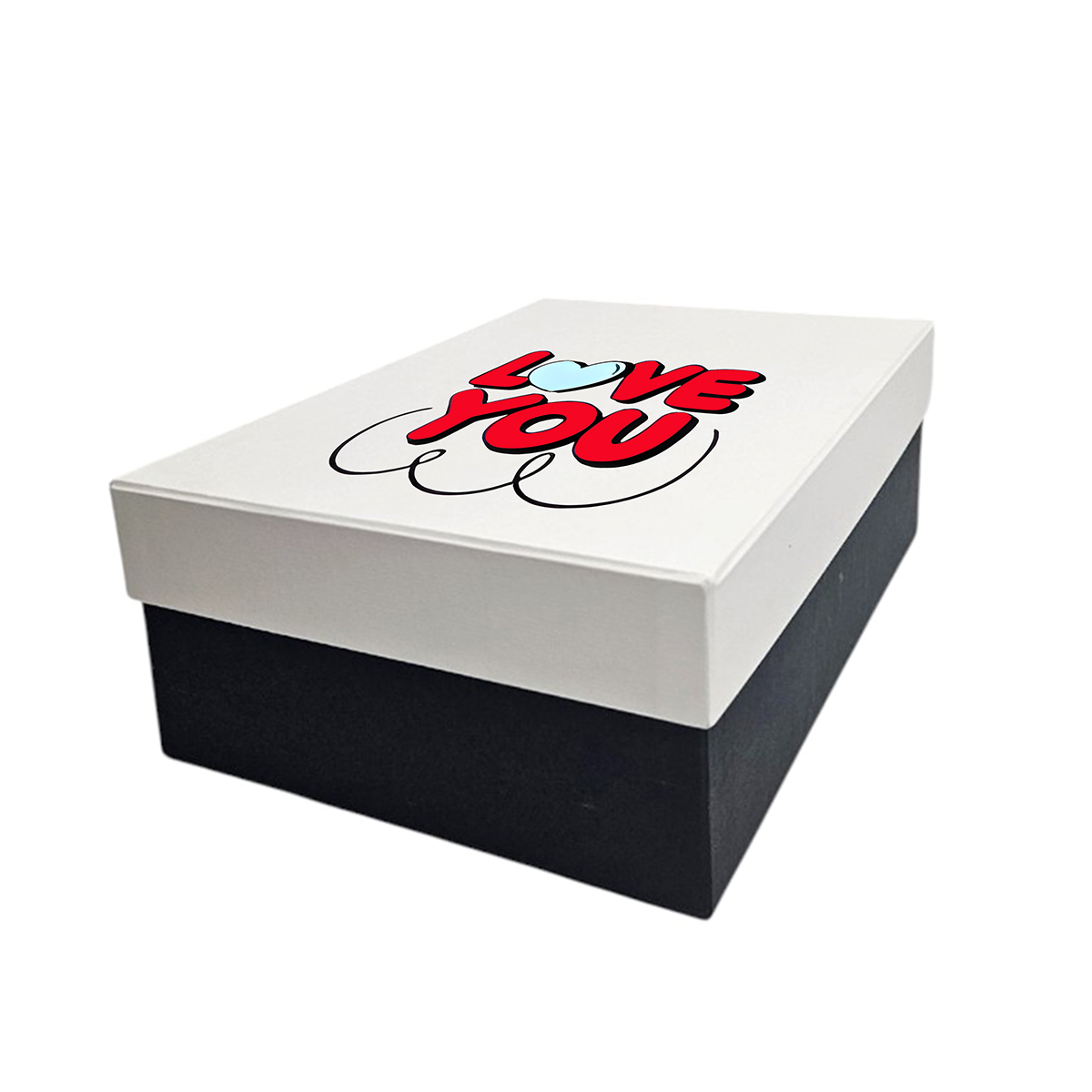 Caixa de Presente 15x20x8 Cartonada com Mensagem 10 Love You - CraftImbui