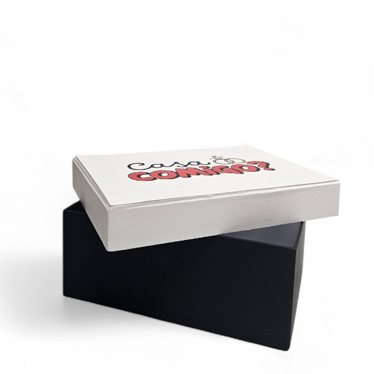 Caixa de Presente 15x20x8 Cartonada Mensagem 12 Casa Comigo - CraftImbui