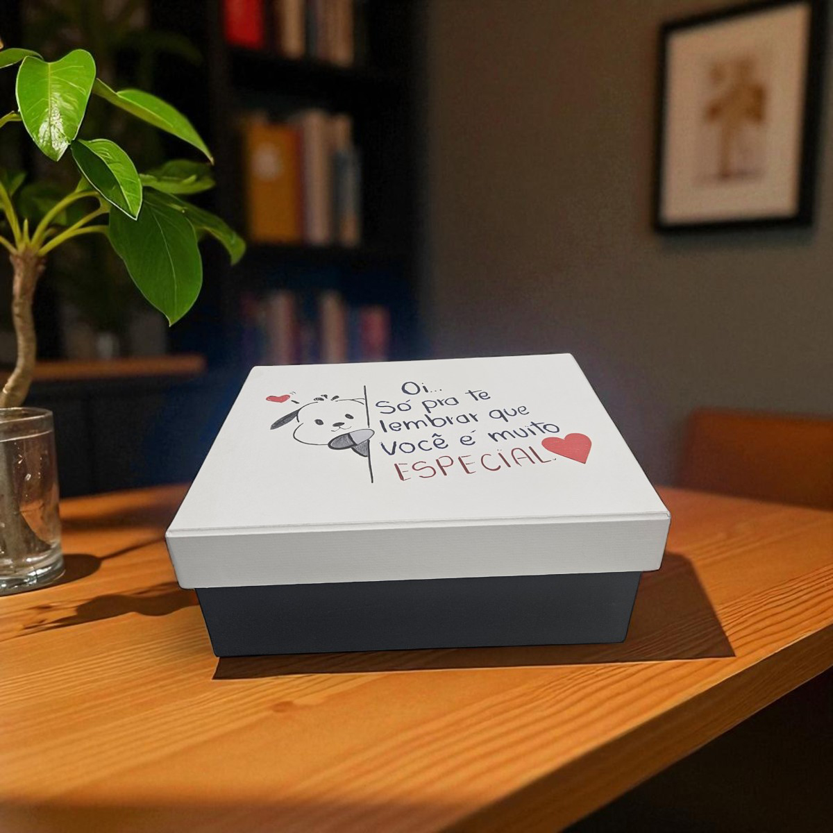 Caixa de Presente 15x20x8 Cartonada Voce é Especial - CraftImbui