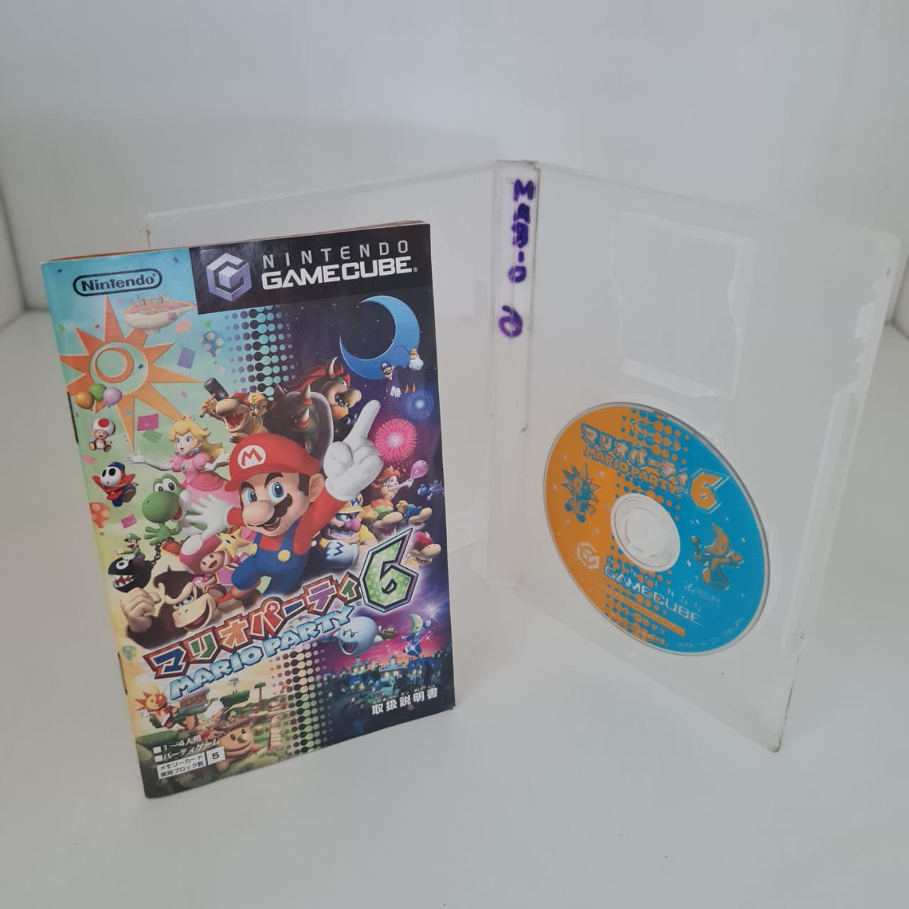 Jogo Game Cube Mario Party 6 (Japonês) - Nintendo - Gameteczone a ...