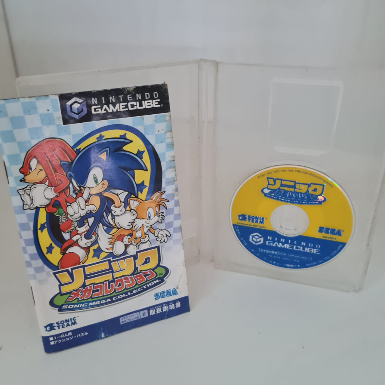Jogo Game Cube Sonic Mega Collection (Japonês) - Sega - Gameteczone a ...