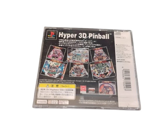 Jogo PS1 Hyper 3D Pinball (Japonês) - Virgin Interactive - Gameteczone ...