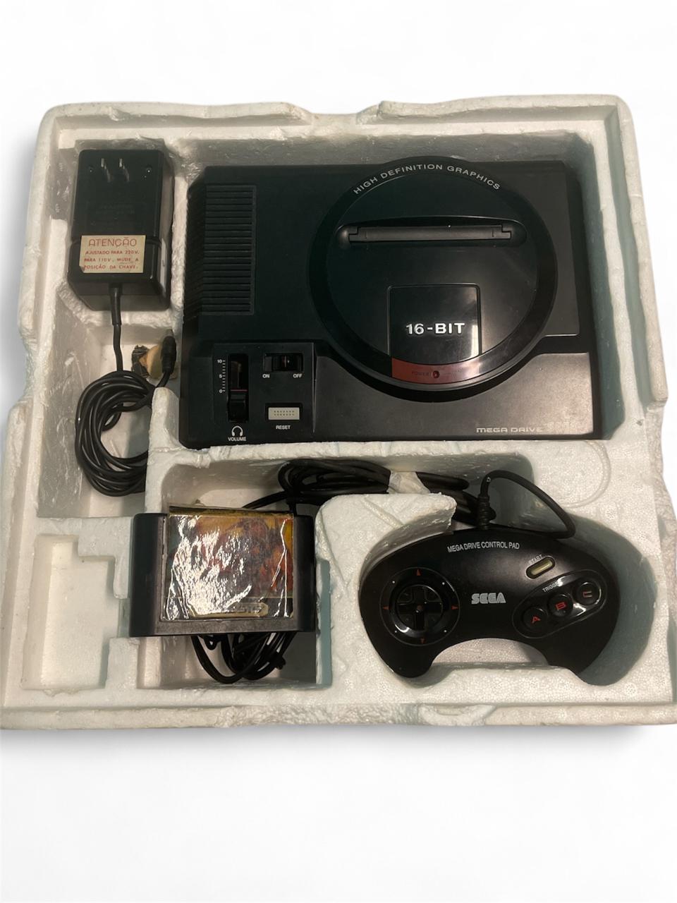 Console Mega Drive 16 Bits na Caixa com Altered Beast – SEGA ...