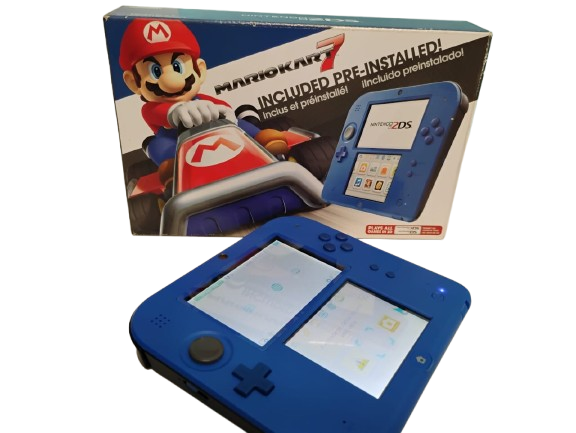 Console Nintendo 2DS Azul (Edição Mario Kart 7) - Nintendo ...