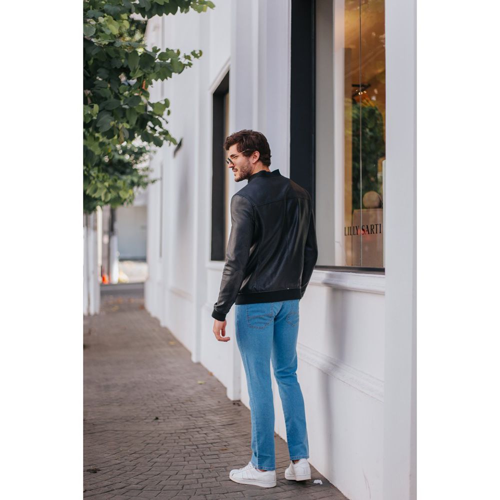 Calça Jeans Slim Fit Staroup Azul - Outlet do Brás