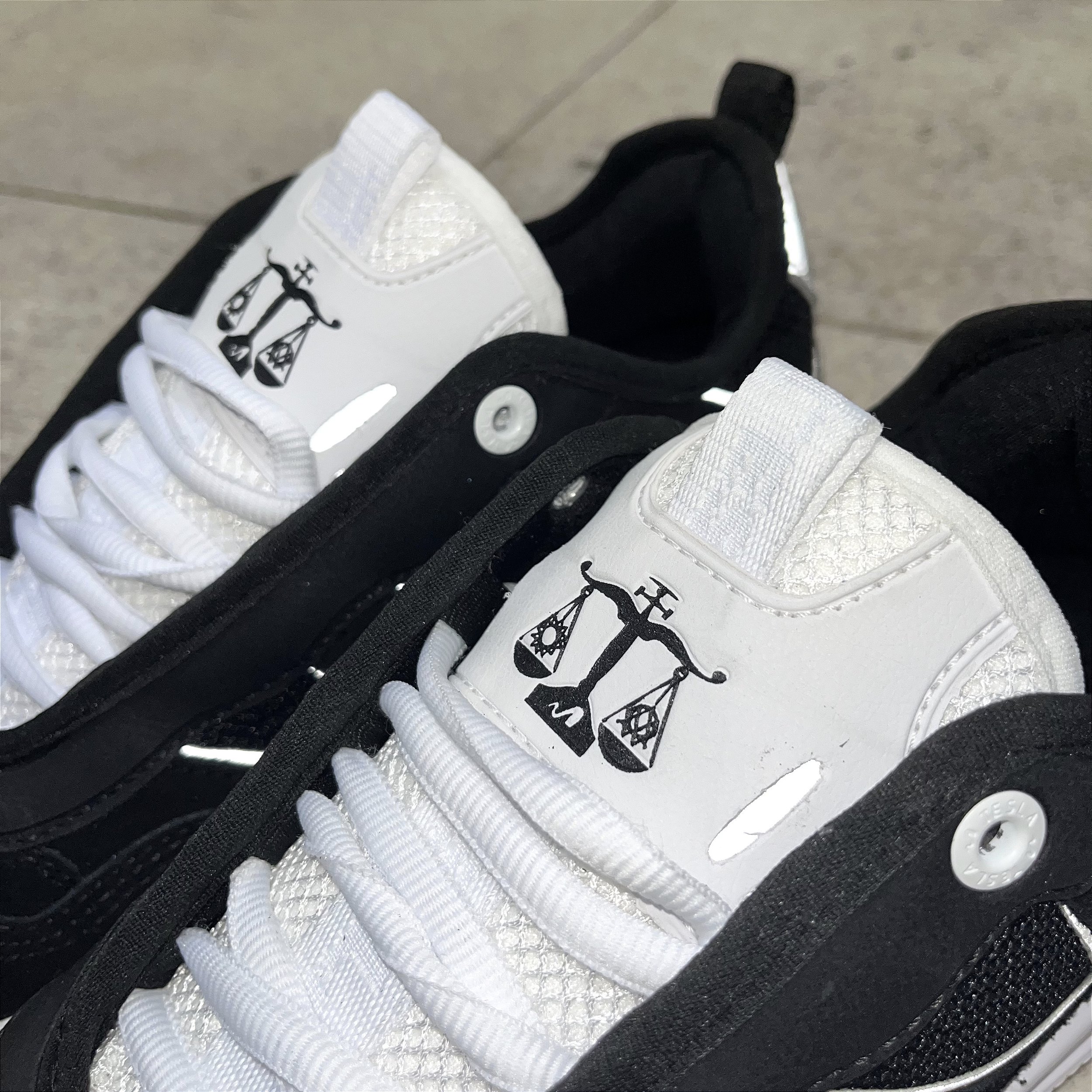 Tênis Tesla Shine Black Reflect - Nipe Skateshop