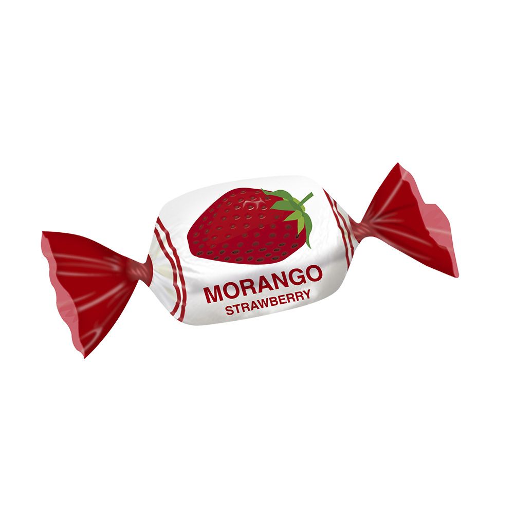 Bala Mastigável Morango 600g - Santa Rita - Bala Santa Rita - As ...