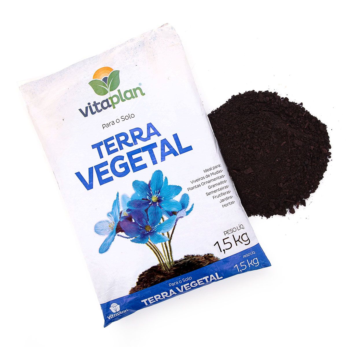 Substrato Orgânico Vegetal Vitaplan Para Bonsai 1,5kg - ABC do Bonsai