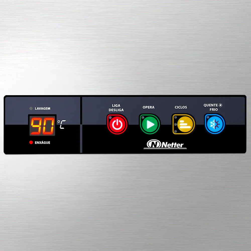 Lavadora de Médio Volume Netter NT3003T - Império dos Equipamentos ...