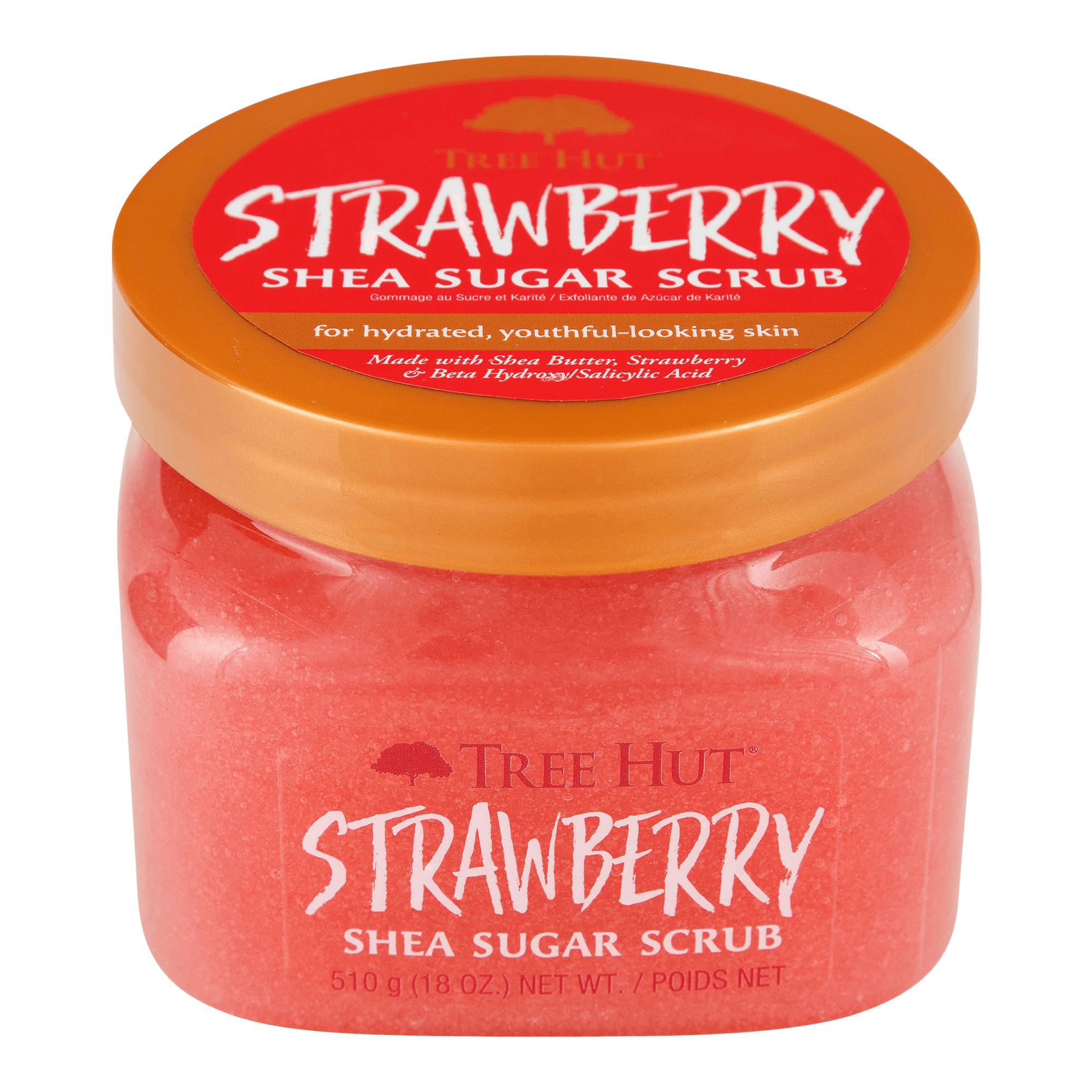 Esfoliante Corporal Tree Hut Shea Sugar Scrub Strawberry 510g Carola