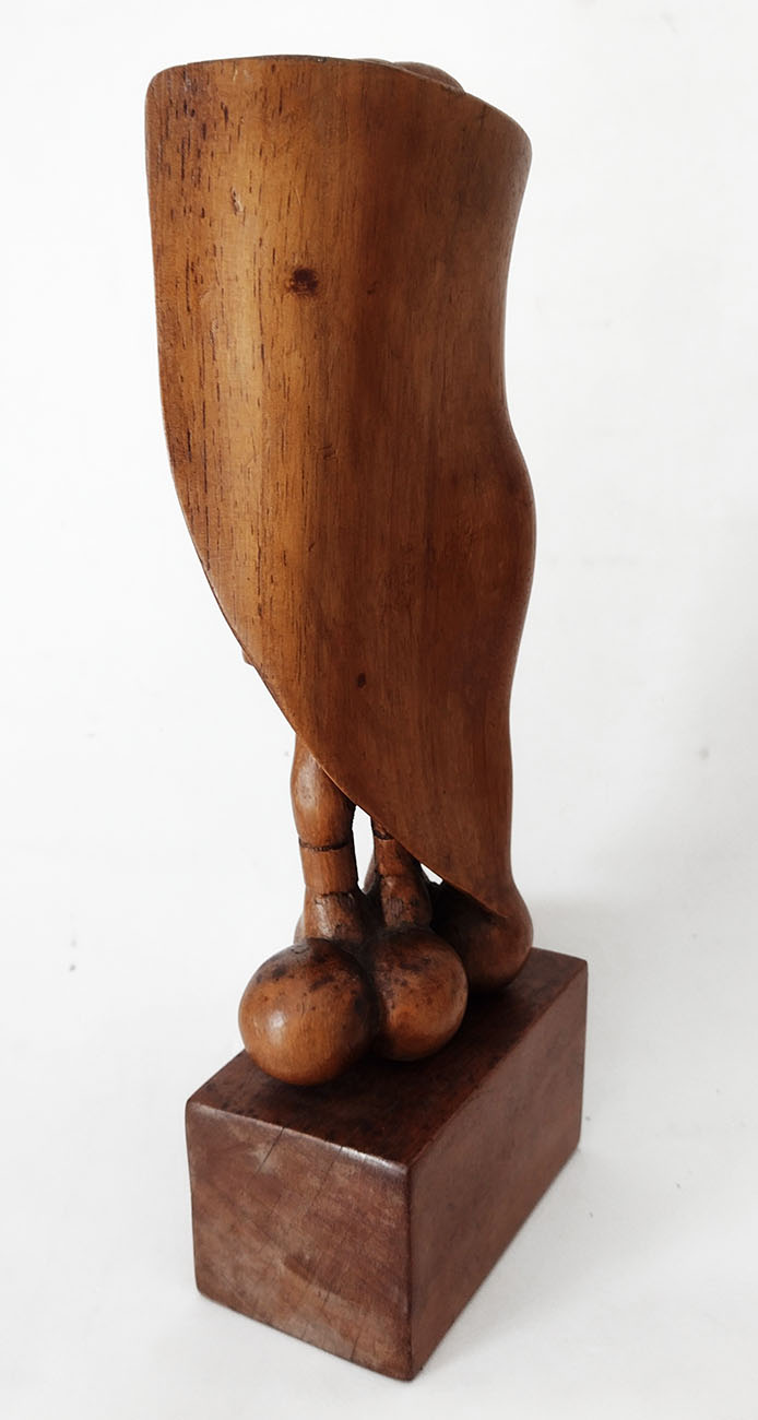 Roberto Rangel - Escultura em Madeira, Casal, Assinada - Lenach ...