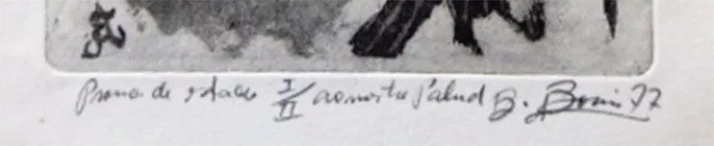 Boris Arrivabene - Gravura em Metal, PE, Guerreiro Grego - Lenach ...